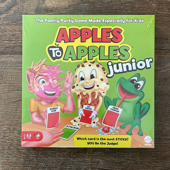 Matel | Toys | Mattel Games Apples To Apples Junior The Game Of Crazy ...